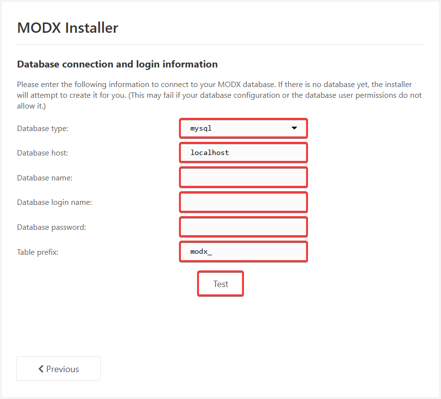 2.14.4.1. Установка MODX | Хостинг Украина
