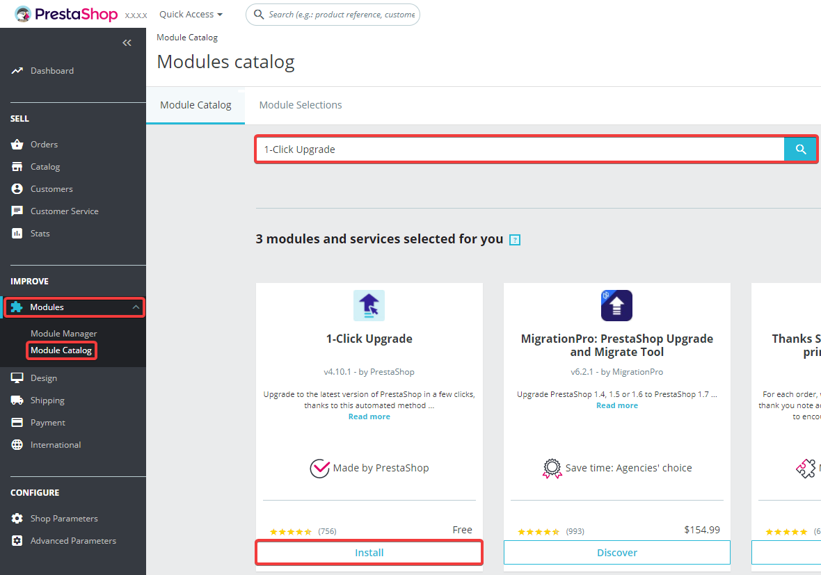 2.14.9.15. Обновление PrestaShop | Хостинг Украина